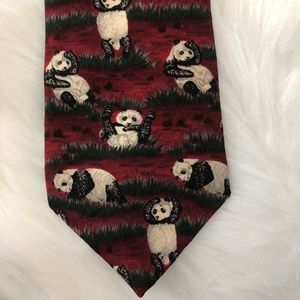 Endangered Species | Accessories | Endangered Species Panda Bear Tie ...